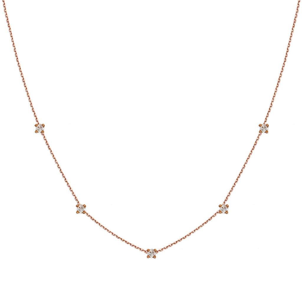 Collier Rosa Nude - Helena Joy