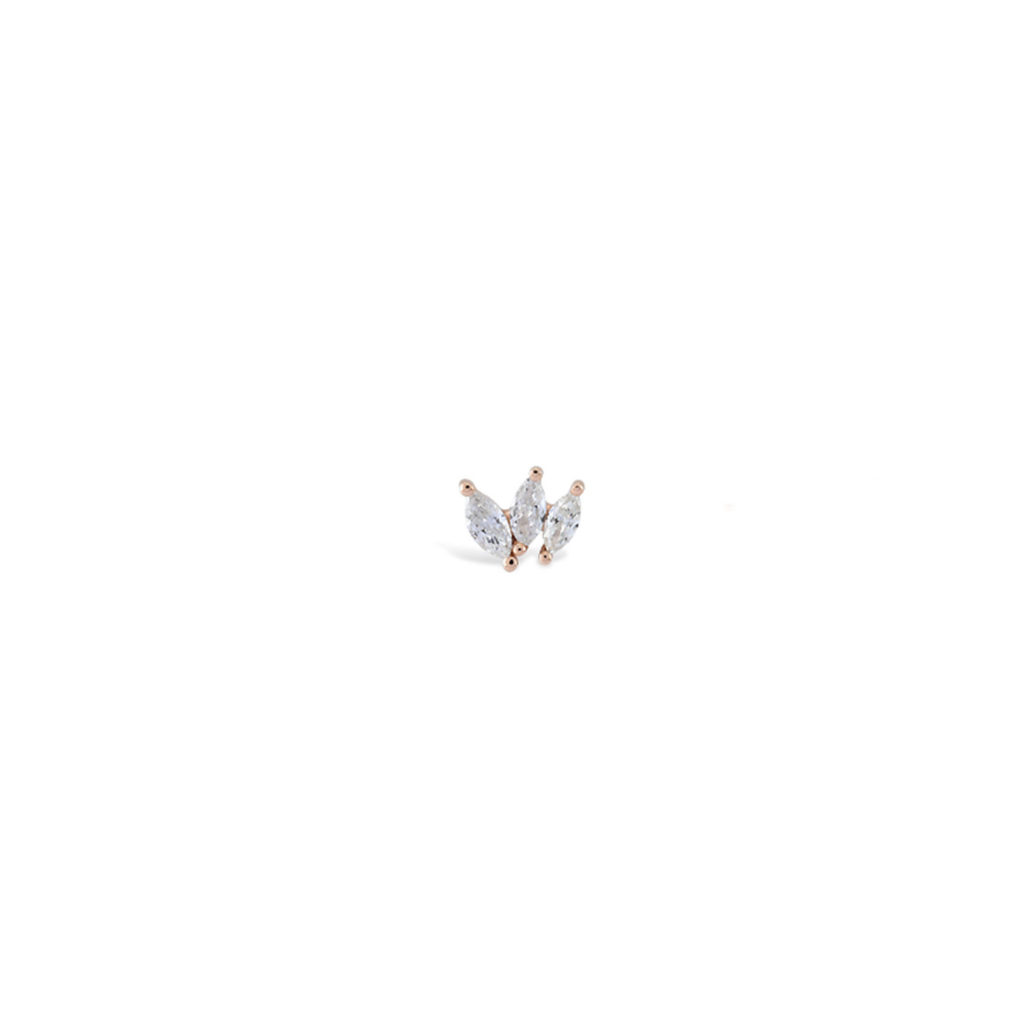 Piercing d'oreille Just Joy Trio Marquise - Helena Joy